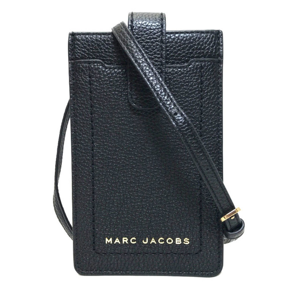 Marc Jacobs | Bags | Marc Jacobs Phone Smartphone Shoulder Bag Black ...
